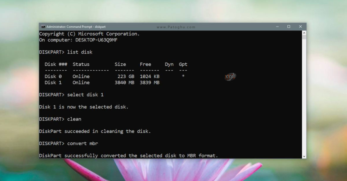 آموزش رفع خطای The selected disk is of GPT partition style هنگام نصب ...